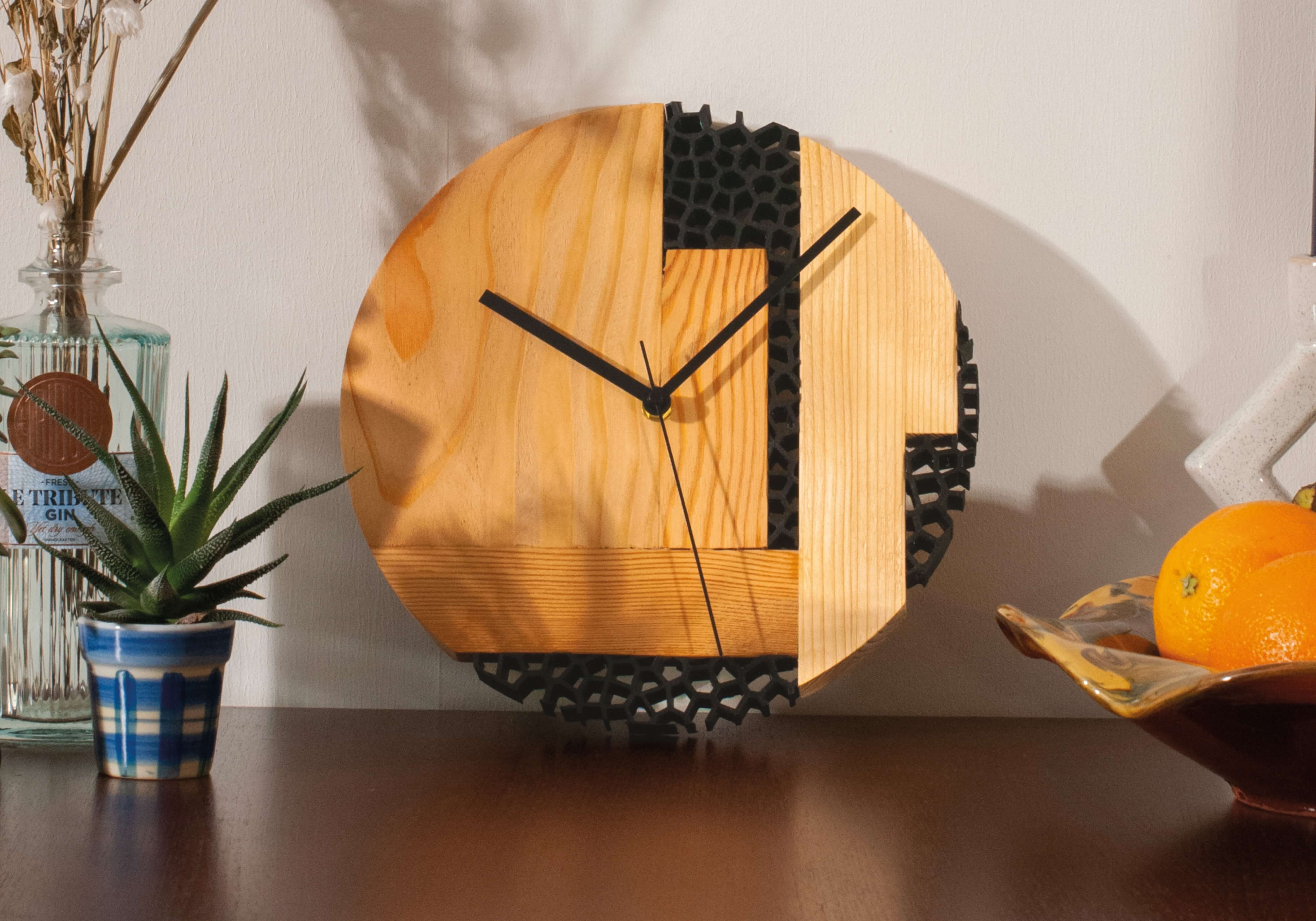 Arloize: Turning Wood Scraps into Personalized Clocks - Rhino3Dzine