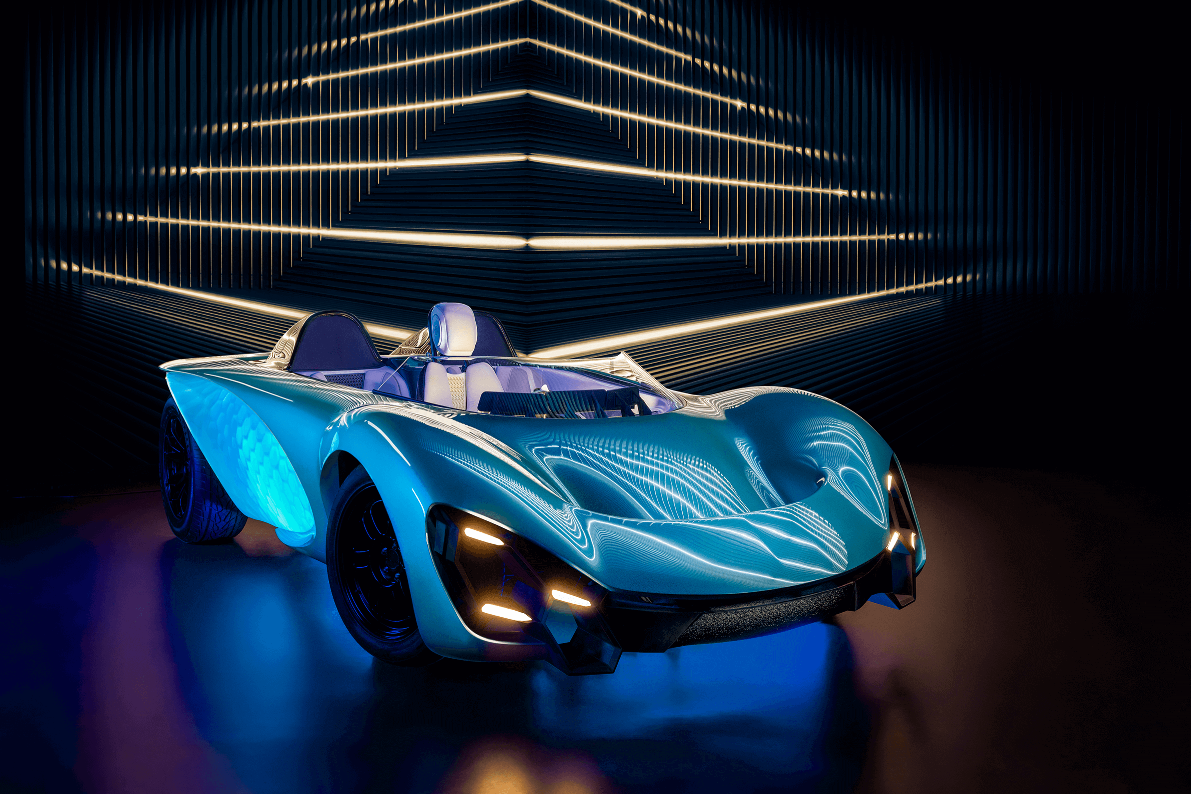 The Aether Concept Car's Revolution in Electric Vehicle Design ...
